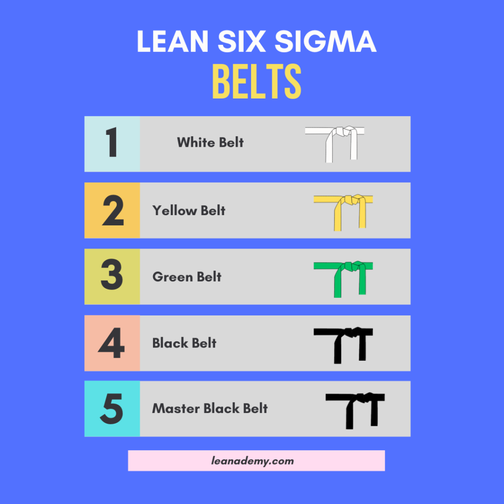 Navigating Lean Six Sigma Certification: From White Belt to Master ... Navigating Lean Six Sigma Certification: From White Belt to Master ...